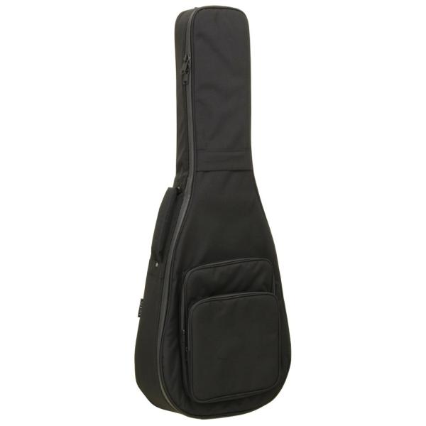 ARIA ABC-300CF BK クラシック・フォークギター用ギグバッグケース外部には防水性に優れた生地とファスナーを採用。取り外しが可能なネックピローも付属し、18mmのパットが楽器をしっかりと保護します。A4サイズもらくらく入る大型ポ...