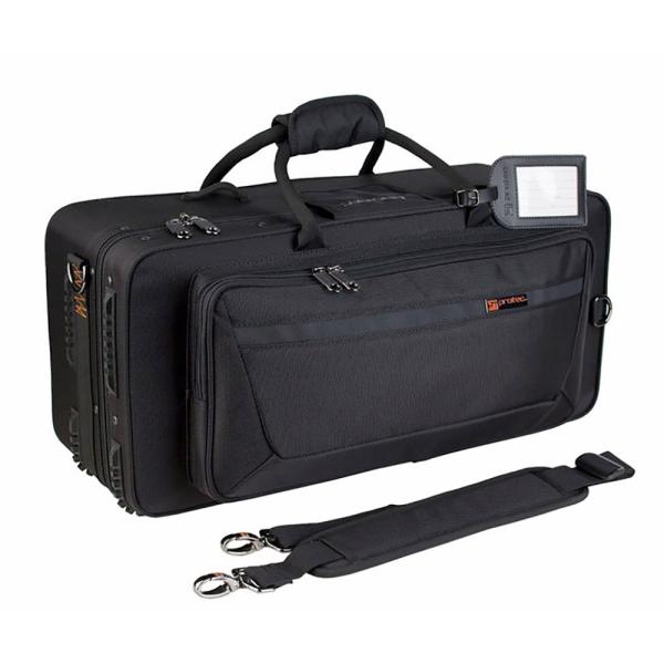 PROTEC IP301D トランペット用 ダブル セミハードケース※画像はイメージです。楽器は付属しませんのでご注意下さい。トランペットが2本収納できるセミハードケース。可動式の仕切りとクッションを楽器にフィットさせ、しっかりと収納できま...