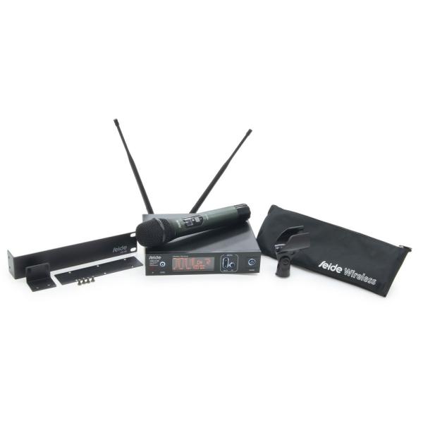 SEIDE TDW-800-HS ワイヤレスマイクシステム ハンドヘルドセット。B帯ワイヤレスマイクシステム：ザイドワイヤレス「TDW (True Diversity Wireless)」シリーズは、プロステージでの使用を前提に、高いクオリ...