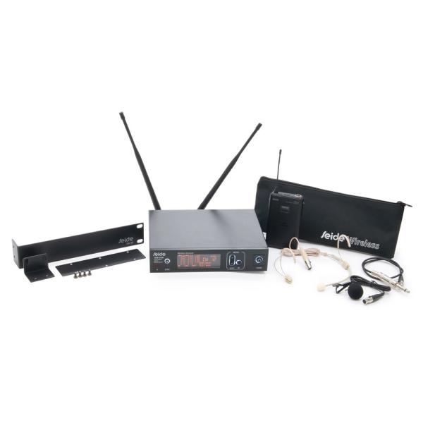 SEIDE TDW-800-BS ワイヤレスマイクシステム ベルトパックセット。B帯ワイヤレスマイクシステム：ザイドワイヤレス「TDW (True Diversity Wireless)」シリーズは、プロステージでの使用を前提に、高いクオリ...