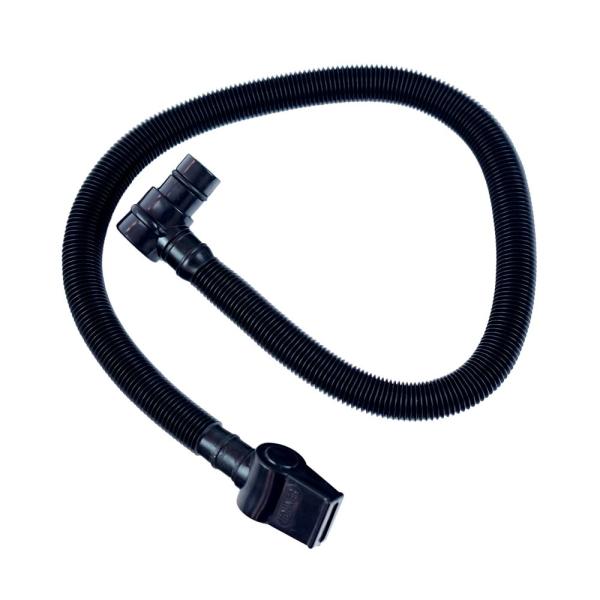 HOHNER メロディカ Superforce用 ホースタイプ吹き口  HOHNER メロディカ Superforce 37の本体カラーにマッチする、オールブラックカラーで統一した座奏用の吹き口チューブ（ホースタイプ）です。