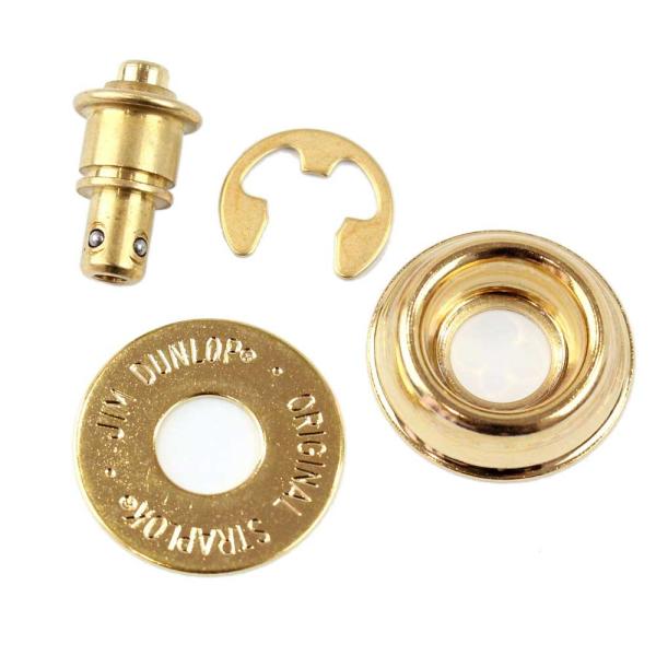 JIM DUNLOP SLS2024G ATTACH ゴールド ストラップロックピン パーツ ギターストラップロック ※パーツの取り扱いには、相応の技術と知識が必要になります。自己責任にて取り扱い可能な方のみ、ご検討下さい。取り付け時に起っ...