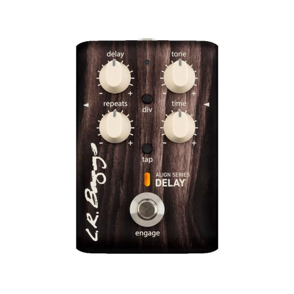 L.R.Baggs Align Series Acoustic Pedals DELAY ディレイ ギターエフェクター気持ち良いディレイ音はまさにアコースティックアナログとデジタル回路の両方の利点を生かしながら、最高のサウンドと現代に求めら...