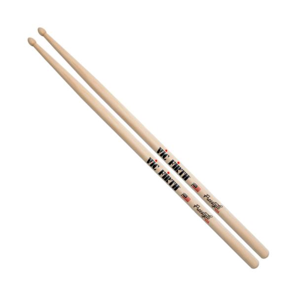 VIC FIRTH VIC-FS85A Freestyle 85A ドラムスティック※1ペアでの販売です。グリップの「スイートスポット」を2倍以上に広げたことで、自由に移動して適切なバランスポイントを選択することができる斬新なデザイン。軽い...