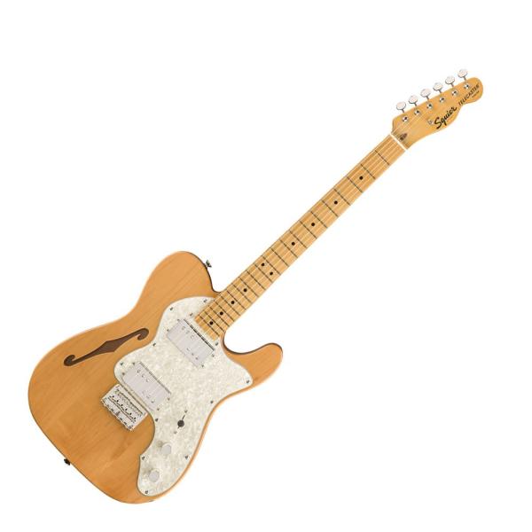 スクワイヤーギター テレキャスター シンライン Classic Vibe '70s Telecaster Thinline NAT MN エレキギター Squier Classic Vibe '70s Telecaster Thinline...