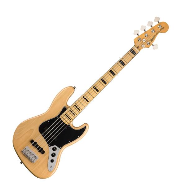 Classic Vibe ‘70s Jazz Bass Vは、70年代のJazz Bassの進化を再現したモデルです。優れたプレイアビリティに、二重設計のアルニコシングルコイルピックアップを搭載。用途が広く、ダイナミックなトーンを備えます。...