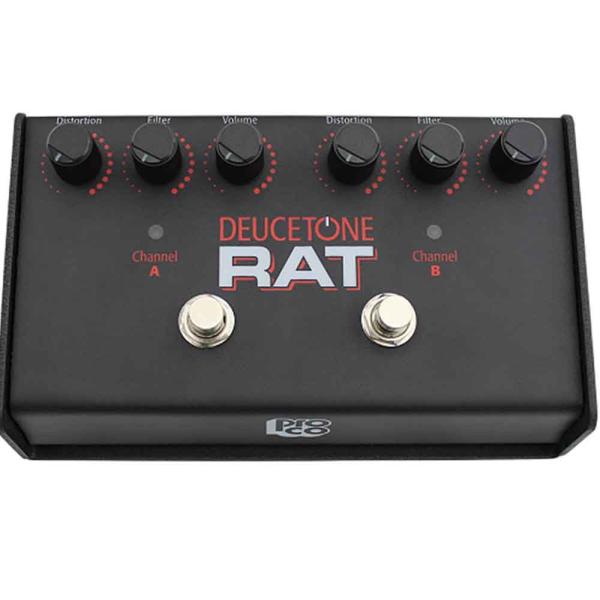 PROCO Deucetone RAT ディストーション ギターエフェクター「Deucetone RAT」は一つの筐体の中に二つのRAT回路が入っているモデルです。RAT回路は3種類のRATサウンドを切り替えられるようになっており、チャンネ...