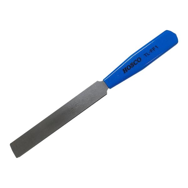 HOSCO TL-FF1 スモールフレット用 フレットクラウンファイル ヤスリ フレットファイル ギター修理 ギター工具 フレットのすり合わせ後など、平らになったフレットのクラウン（上面部）の形状を丸く整える為のヤスリです。