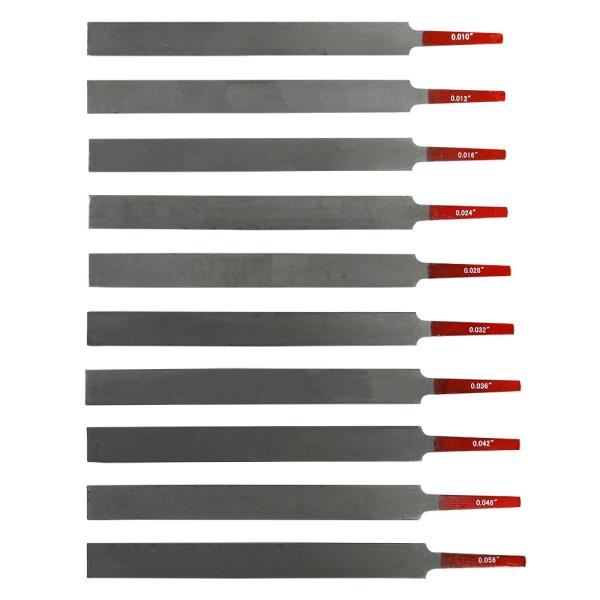 エレキギター〜アコースティックギター用のナット溝加工ヤスリの単品です。