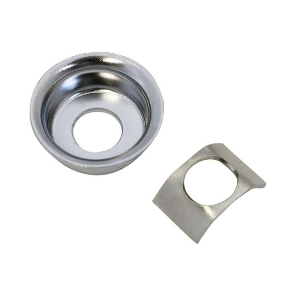 SCUD HK-15C TL用 クローム サイドジャックプレート※ギターパーツの取り扱いには、相応の技術と知識が必要になります。自己責任にて取り扱い可能な方のみ、ご検討下さい。取り付け時に起った、楽器及びパーツの破損・損傷等につきましては当...