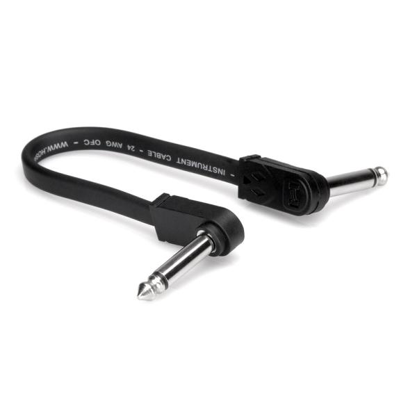 パッチケーブル 15cm LL ホサ Hosa CFP-106 フラットパッチケーブル。世界的なケーブルメーカー『Hosa（ホサ）』の楽器用シールドケーブルです。エフェクター同士の相互接続用に設計されたケーブルです。薄型ジャケットを採用した...