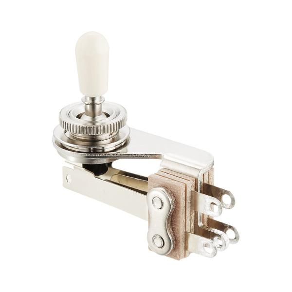 スカッド ギター スイッチ SWC-TR Switchcraft製 トグルスイッチ 横型 SCUD。※ギターパーツの取り扱いには、相応の技術と知識が必要になります。自己責任にて取り扱い可能な方のみ、ご検討下さい。取り付け時に起った、楽器及び...