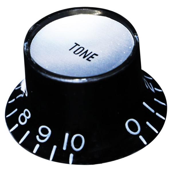 スカッド ギターパーツ ノブ KB-130T ブラック シルバーキャップ ミリサイズ トーン コントロールノブ SCUD。国内外から優れた楽器パーツを集めリペアや製作の現場からも高い評価を受けているSCUD(スカッド)パーツです。普及率の高...