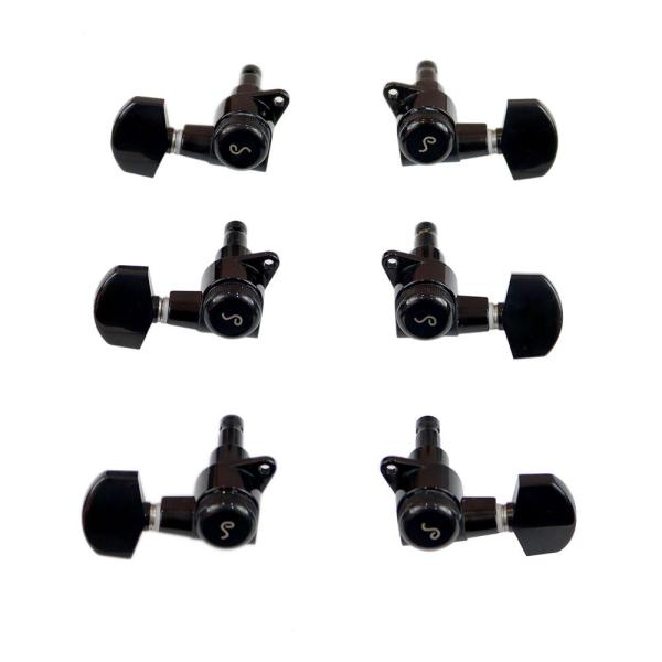 SCHALLER M6 135 Locking BC 3L3R ギター用ペグ 6個セット※パーツの取り扱いには、相応の技術と知識が必要になります。自己責任にて取り扱い可能な方のみ、ご検討下さい。取り付け時に起った、楽器及びパーツの破損・損傷...
