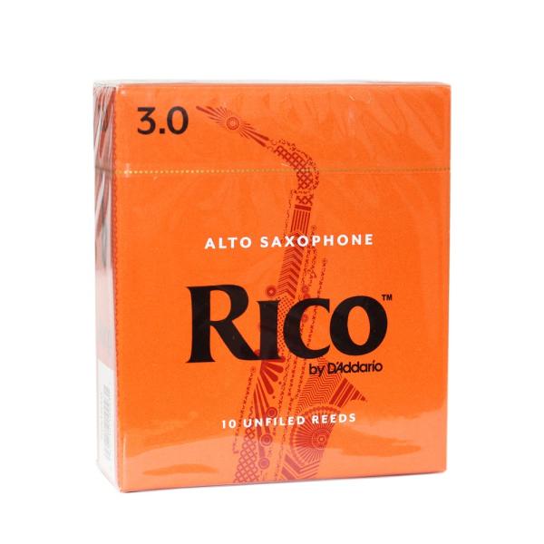 D'Addario Woodwinds/RICO RJA1030 リコ アルトサクソフォン リード 3 10枚入※商品の性質上、商品の返品・交換はお受け出来ません。【リコ \“世界で最も人気のあるリード\”】さまざまな演奏場面に対応するリコ...