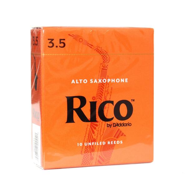 D'Addario Woodwinds/RICO RJA1035 リコ アルトサクソフォン リード 3.5 10枚入※商品の性質上、商品の返品・交換はお受け出来ません。【リコ \“世界で最も人気のあるリード\”】さまざまな演奏場面に対応する...