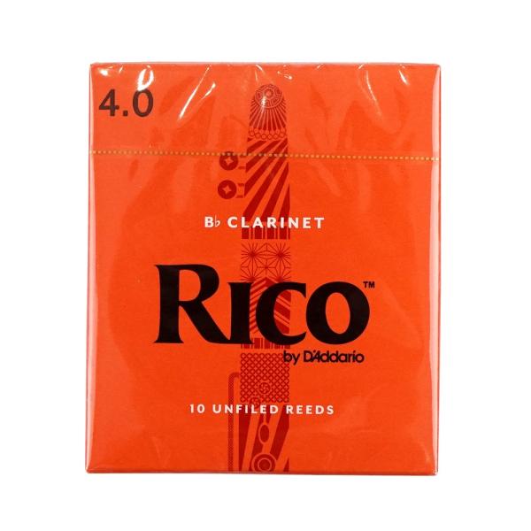 D'Addario Woodwinds/RICO RCA1040 リコ B♭クラリネット リード 4 10枚入［4］※商品の性質上、商品の返品・交換はお受け出来ません。【リコ 世界で最も人気のあるリード】さまざまな演奏場面に対応するリコ・リ...