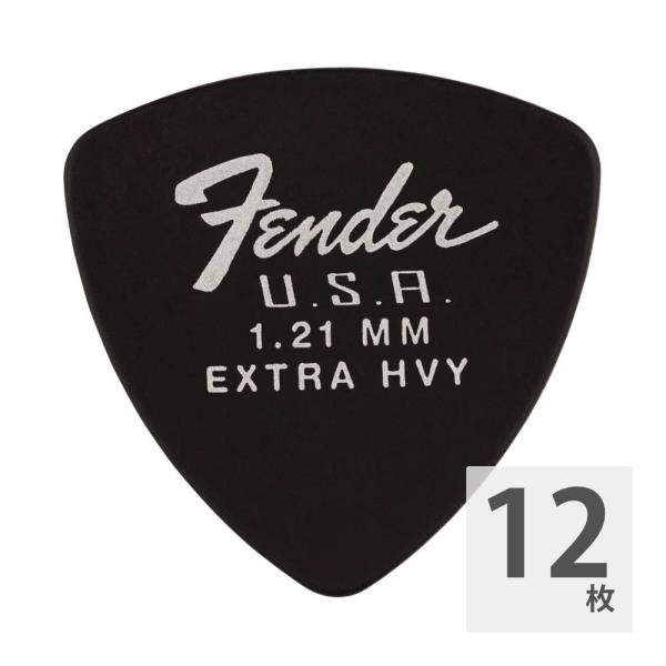 フェンダー ギターピック 12枚 セット 1.21mm 346 Dura-Tone BLK Fender。材料にDuPontが開発したポリオキシメチレン(POM)ベースの熱可塑性物質Delrinを採用。頑丈さと優れた耐クリープ性、耐疲労性、...