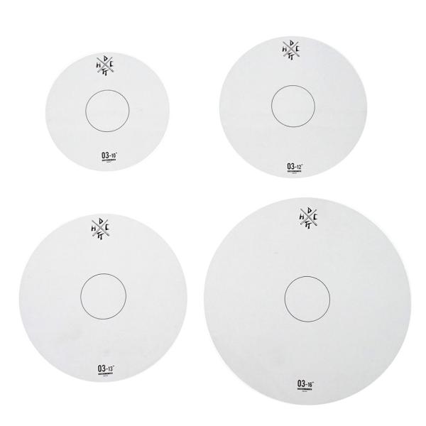 打面にシートをのせるだけで、音色を変えることができます。倍音が抑えられアタックが太くなります。また同時にピッチが下がります。