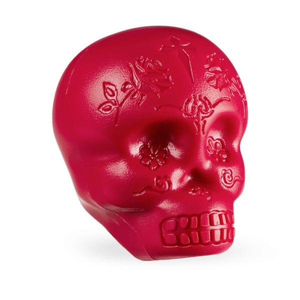 LP LP006-RD Sugar Skull Shaker Red シェーカーシュガースカルの形が目を惹くユニークなデザインのシェイカーです。子供から大人まで誰でも気軽に音を出して遊ぶことができます。素早く繊細なサウンドが特徴で、楽曲への...