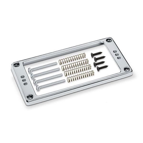 SCHALLER PU Frame Strait Low CH エスカッション※パーツの取り扱いには、相応の技術と知識が必要になります。自己責任にて取り扱い可能な方のみ、ご検討下さい。取り付け時に起った、楽器及びパーツの破損・損傷等につきま...