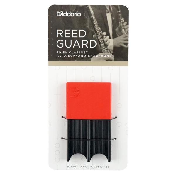 D'Addario Woodwinds/RICO DRGRD4ACRD リードガードIV クラリネット アルトサックス用 4枚収納 レッド【リードを保護するために】リードを押さえる部分にエラストマーという素材を採用することにより、リードの先...