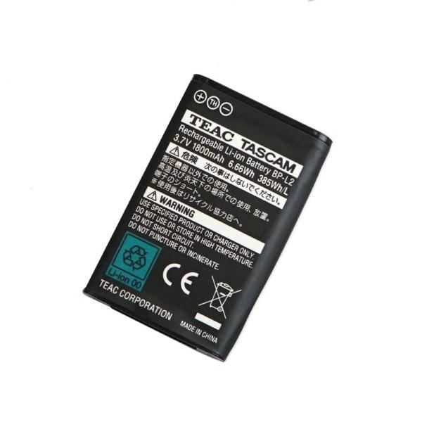 TASCAM BP-L2 充電式 Li-ion バッテリー『BP-L2』は、TASCAM製品用の充電式Li-ionバッテリーです。 対応製品：DR-1、DR-100、DR-100MKII、GT-R1※専用の充電器はありません。充電は対応製品...