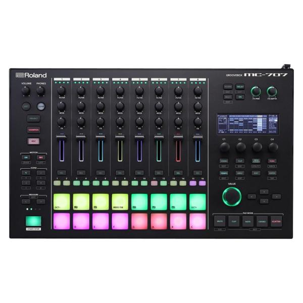 ローランド リズムマシン シーケンサー  ROLAND MC-707 GROOVEBOX グルーヴボックス ドラムマシン  ROLAND MC-707 GROOVEBOX グルーヴボックス新しい、グルーヴへMC-707は、エレクトロニック・...