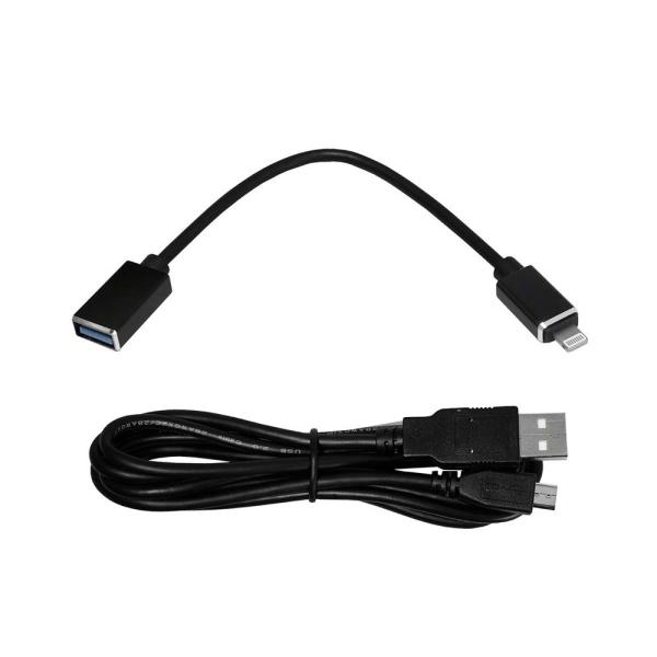 Mooer OTG Cable for iOS OTGケーブルMooer OTG Cable for Androidは、Mooer GE150をはじめとするOTG機能を持つ機器とiOS端末を接続するためのケーブルです。※OTG機能についてO...