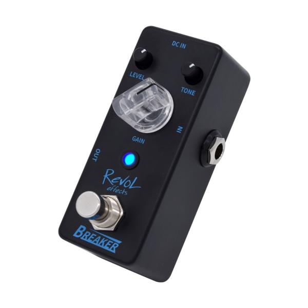 RevoL effects EOD-02 BREAKER オーバードライブペダル ギターエフェクターRevoL effects BREAKER EOD-02は、ワイドレンジかつクランチサウンドを好むプレイヤーにマッチする、マイルドな歪みが心...