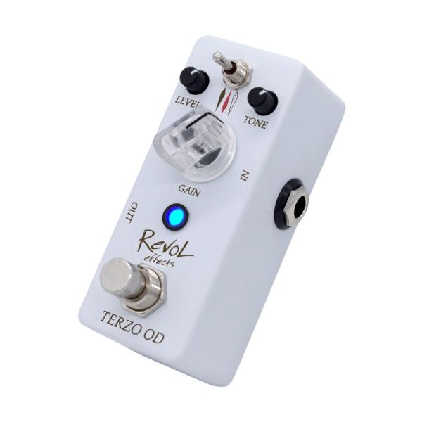 RevoL effects EOD-03 TERZO OD オーバードライブ ギターエフェクターRevoL effects TERZO OD EOD-03は、3種類のドライブモードが選択できるオーバードライブペダルです。それぞれのモードは歪...