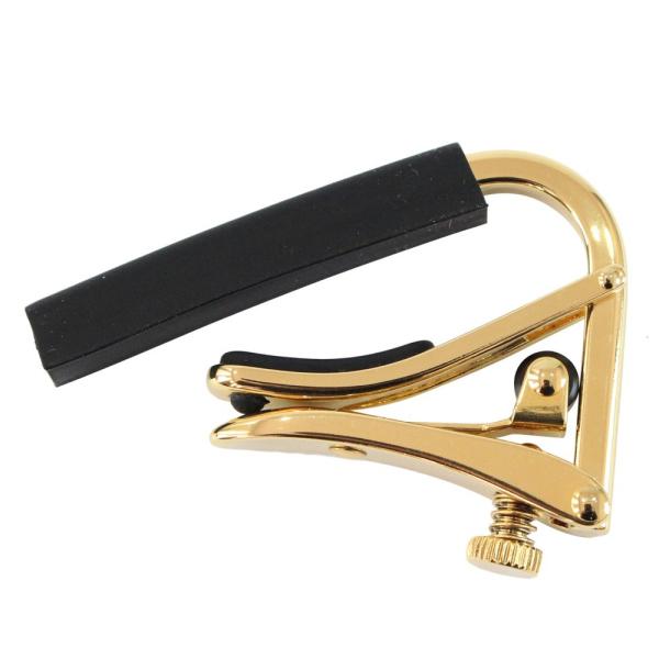 SHUBB C3g CAPO ROYALE GOLD 12弦ギター用 カポタストゴールドのような輝きを放つ、ハイテックチタン仕上げの「CAPO ROYALE」シリーズ。耐久性に劣るゴールドメッキの難点を克服し、美しさと共に長年にわたり愛用し...