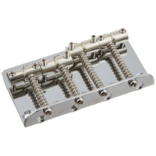 スカッド ベース ブリッジ HK-20CS クローム ベース用 ブリッジ SCUD。※ギターパーツの取り扱いには、相応の技術と知識が必要になります。自己責任にて取り扱い可能な方のみ、ご検討下さい。取り付け時に起った、楽器及びパーツの破損・損...