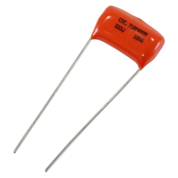 Montreux Sprague Orange Drop 716P 0.033uF 400V No.881 コンデンサー※ギターパーツの取り扱いには、相応の技術と知識が必要になります。自己責任にて取り扱い可能な方のみ、ご検討下さい。取り付け...
