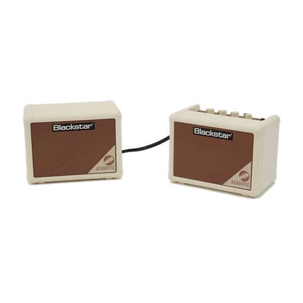 BLACKSTAR FLY PACK ACOUSTIC アコースティックギター用 小型ギターアンプ ステレオパック人気シリーズ Fly3 にアコースティック・ギター専用モデルが登場。Fly Pack Acousticは、「FLY 3 ACO...