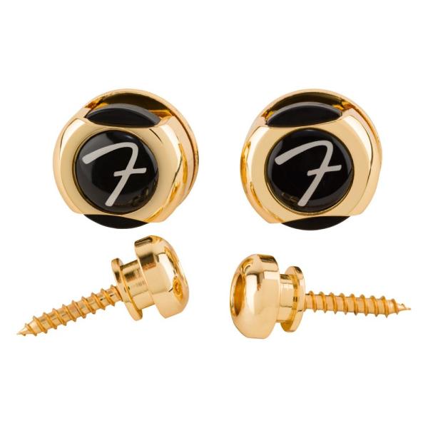 フェンダー Fender Infinity Strap Locks Gold ストラップロックピン ギターストラップロック 大胆で激しいステージアクションでも楽器を安全に保つFender Infinity Locksは高耐久スチールで作られ...