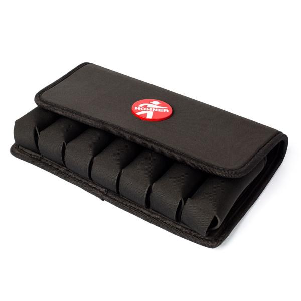 ホーナー ハーモニカ HOHNER FlexCase M ハーモニカケース※画像内のハーモニカやアクセサリー、ツール類は製品に含まれません。ケースのみの販売です。7本のホールを収納できるケースです。裏面にはベルクロが付いており、2つのFle...