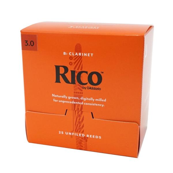 D'Addario Woodwinds/RICO RCA0130-B25 リコ B♭クラリネット リード 3 25枚入※商品の性質上、商品の返品・交換はお受け出来ません。＜商品の特長＞・1枚ずつ個別包装された25枚入りのリードです・個別包装...