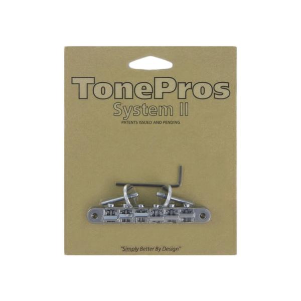 トーンプロズ ギター ブリッジ AVR2-C TonePros Replacement ABR-1 Tuneomatic クローム ギター用ブリッジ TonePros。※サイズ間違いなどがございませんように、サイズを測ってからのご注文をお願...