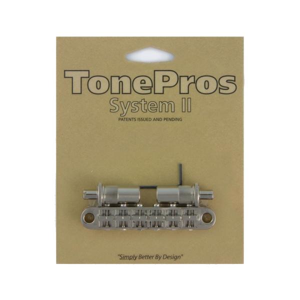 トーンプロズ ギター ブリッジ T3BT-N Metric Tuneomatic Bridge ニッケル ギター用ブリッジ TonePros。※サイズ間違いなどがございませんように、サイズを測ってからのご注文をお願い致します。※ギターパーツ...