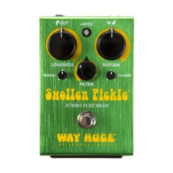 WAY HUGE WHE401S Swollen Pickle MKIIS ファズ エフェクターSwollen Pickle mkIIオリジナルのサイズをよりコンパクトにSwollen Pickle Jumbo Fuzz MkII \“S\...