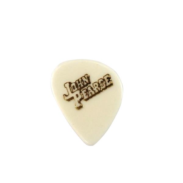 John Pearse JP-FLP1 Extra-Heavy Studio Flat Pick ギターピック 1枚プリウォー品質のViscoloidから作られたこのピックは、鼈甲に近いサウンドが特長です。スピードのあるソロの場合、立ち上が...