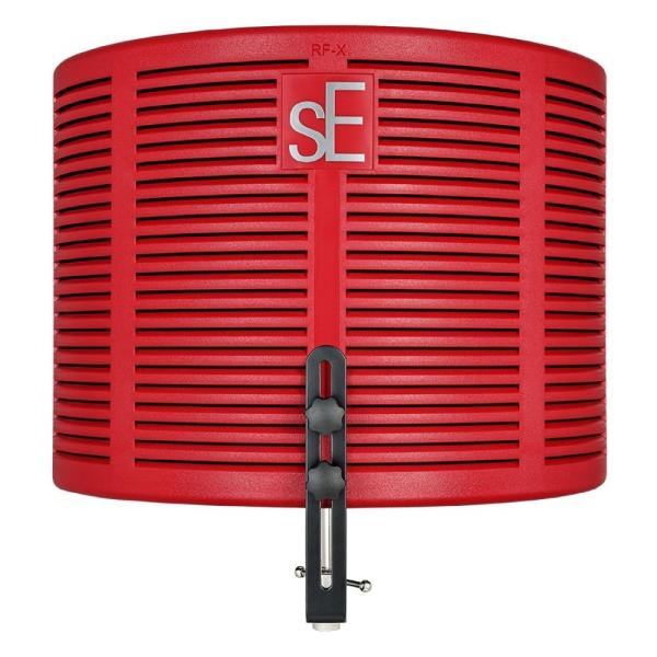sE ELECTRONICS RF-X/RB レッド リフレクションフィルター外周パネルがレッド、内部ポリエステルフォームがブラックのカラーバリエーション。RF-X は、「Reflextion Filterをもっと身近に」をコンセプトにデザ...