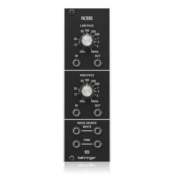 BEHRINGER 923 FILTERS モジュラーシンセサイザー ユーロラックユーロラック用 アナログデュアルフィルターモジュール■世界で最も有名なポップ、ロック、ジャズミュージシャンが使用する70年代の「モジュラー55、35、15」シ...