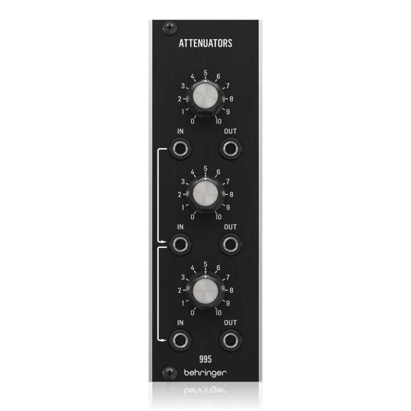 BEHRINGER 995 ATTENUATORS モジュラーシンセサイザー ユーロラックユーロラック用アナログアッティネーターモジュール■世界で最も有名なポップ、ロック、ジャズミュージシャンが使用する70年代の「モジュラー55、35、15...