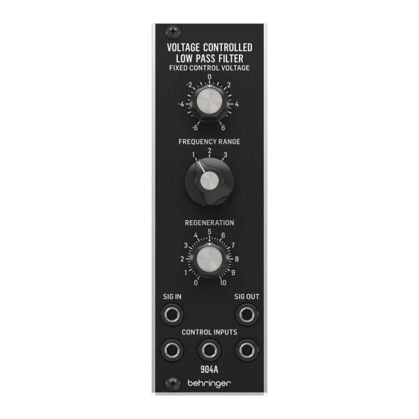 BEHRINGER 904A VOLTAGE CONTROLLED LOW PASS FILTER モジュラーシンセサイザー ユーロラック ローパスフィルター＜特長＞・70年代ビンテージサウンドの904AローパスVCFモジュール・「モジュラ...