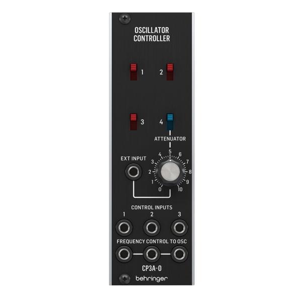 BEHRINGER CP3A-O OSCILLATOR CONTROLLER モジュラーシンセサイザー ユーロラック アナログオシレータコントローラーモジュール特長・「モジュラー55＆35」シリーズの回路を忠実に再現・4つのスイッチにより、...