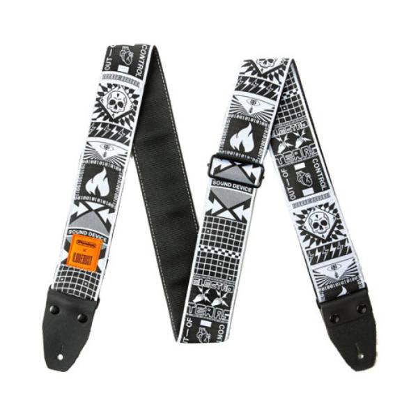 JIM DUNLOP ILD10 ILOVEDUST Out Of Control ギターストラップI Love Dust Jacquard Straps使用感が快適な、高品質なジャガード生地で作られたこのストラップは、革新的なインパクトの...