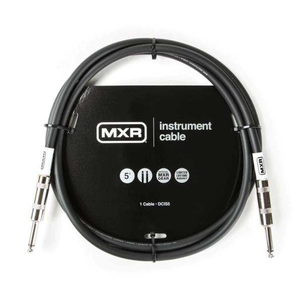 MXR DCIS05 5FT STANDARD INSTRUMENT CABLE STRAIGHT-STRAIGHT ギターケーブル ギターシールド MXR INSTRUMENT CABLE シリーズは、ミュージシャンが必要とするサウンド、...