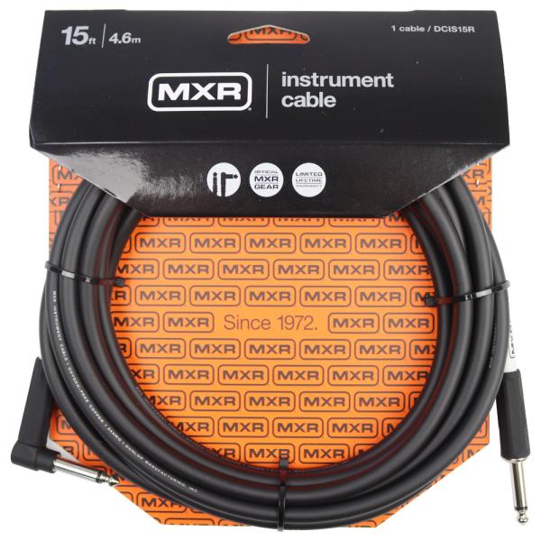 MXR エムエックスアール DCIS15R 15FT STANDARD INSTRUMENT CABLE RIGHT-STRAIGHT ギターケーブル  MXR INSTRUMENT CABLE シリーズは、ミュージシャンが必要とするサウン...